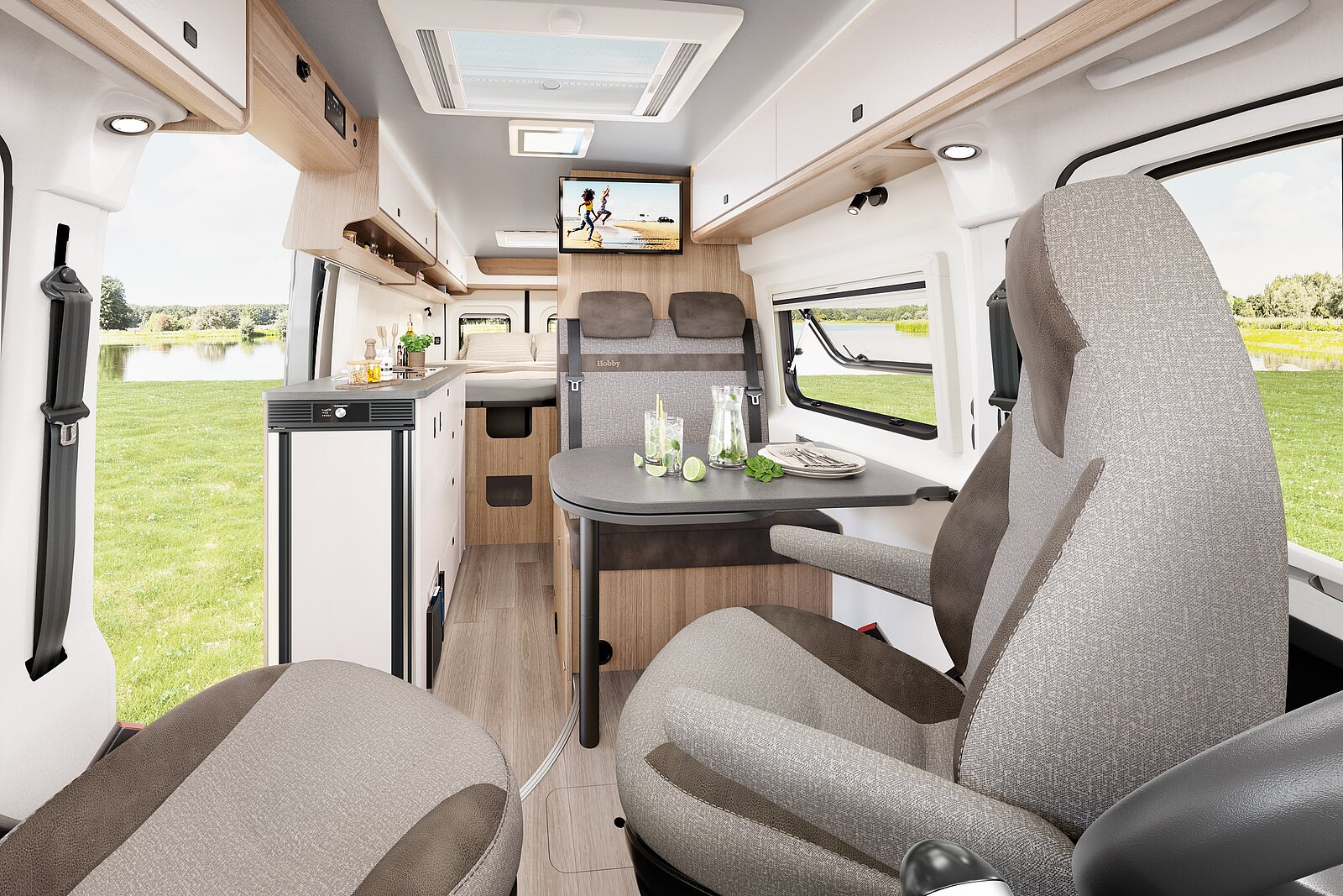All Hobby innovations for the 2025 caravan and motorhome season at a glance
