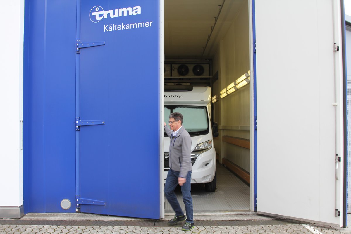 Hobby OPTIMA ONTOUR EDITION Van passes cold chamber test!